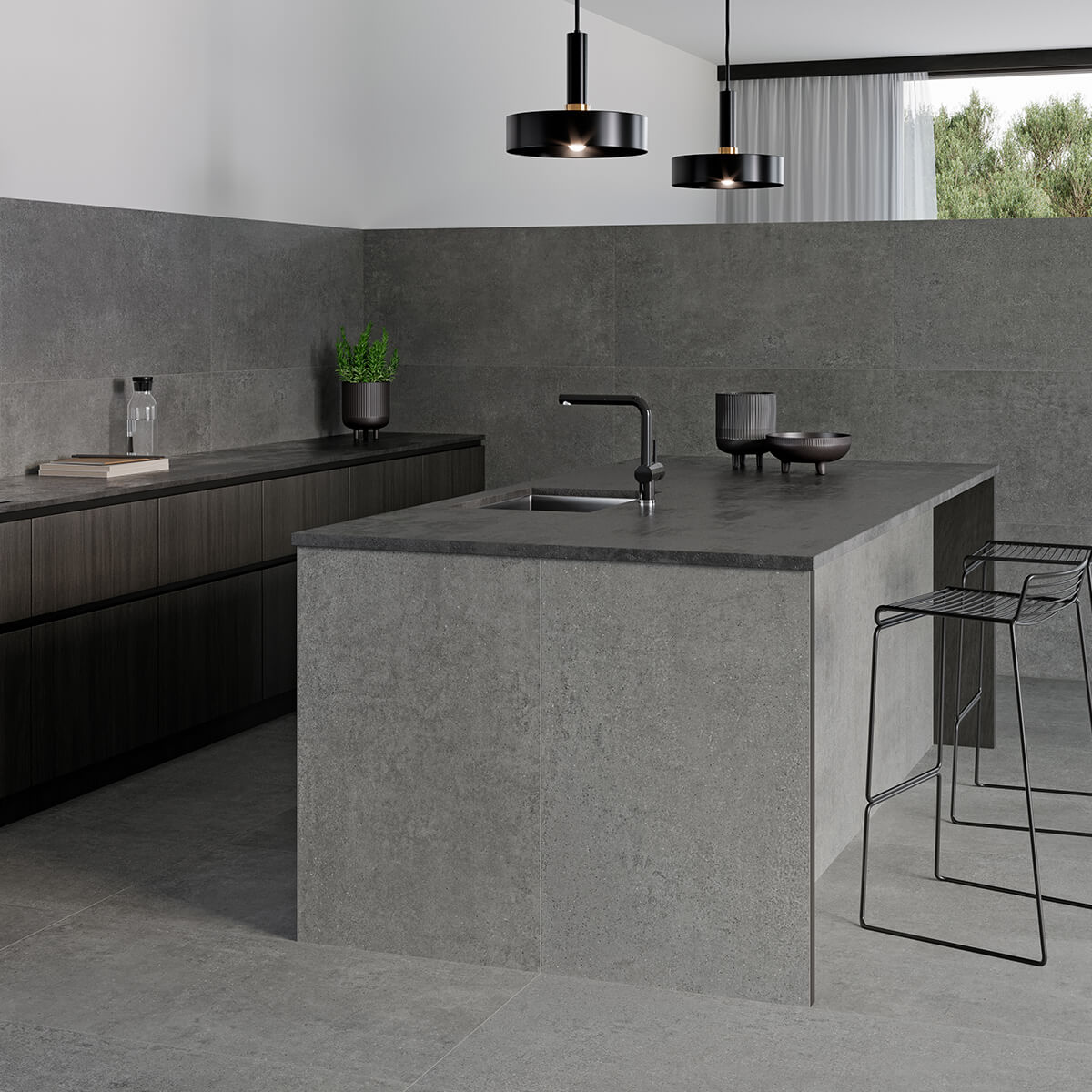 Gravel Shadow | Gulv- og vægflise – Dansk Flise Lager